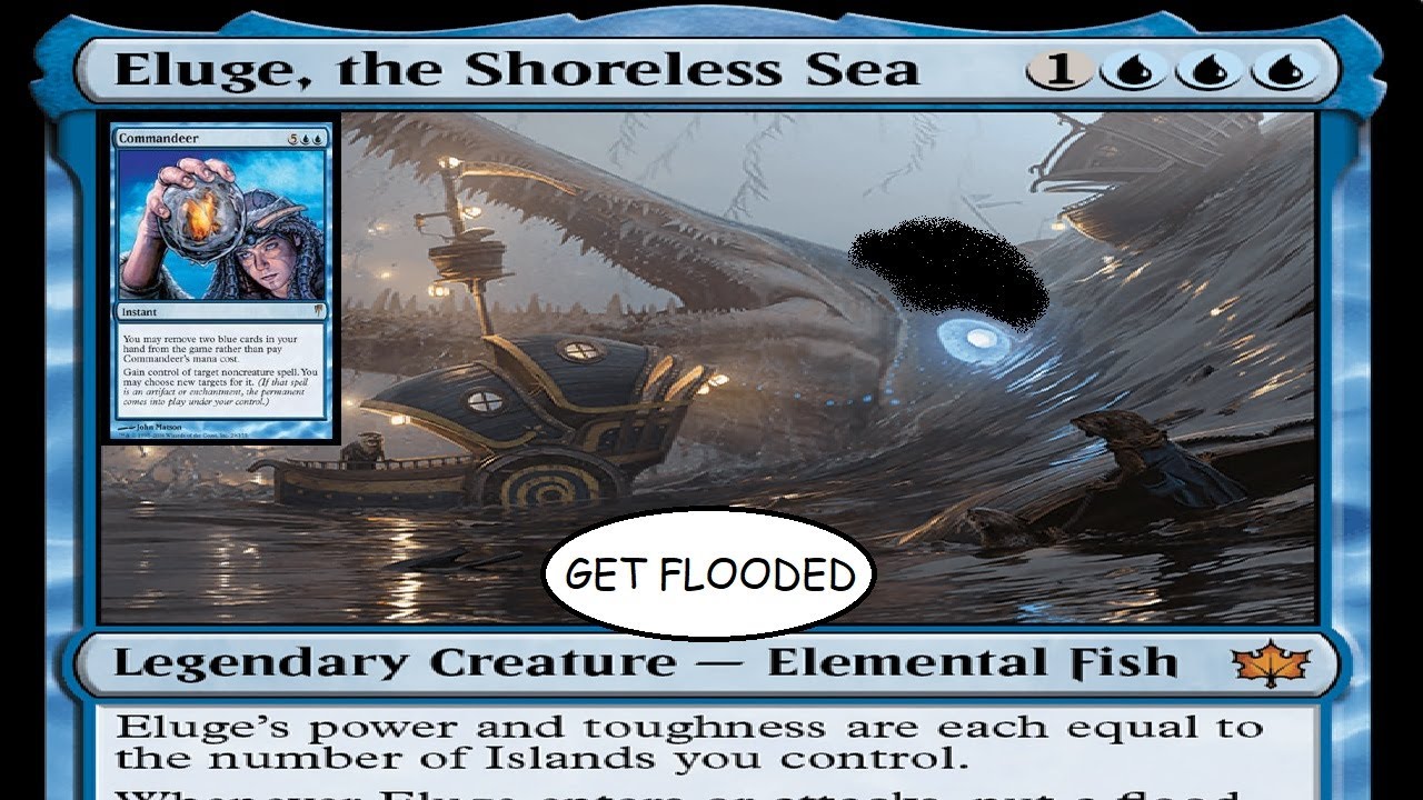 Eluge, the Shoreless Sea | Big Blue | MTG Brawl - YouTube