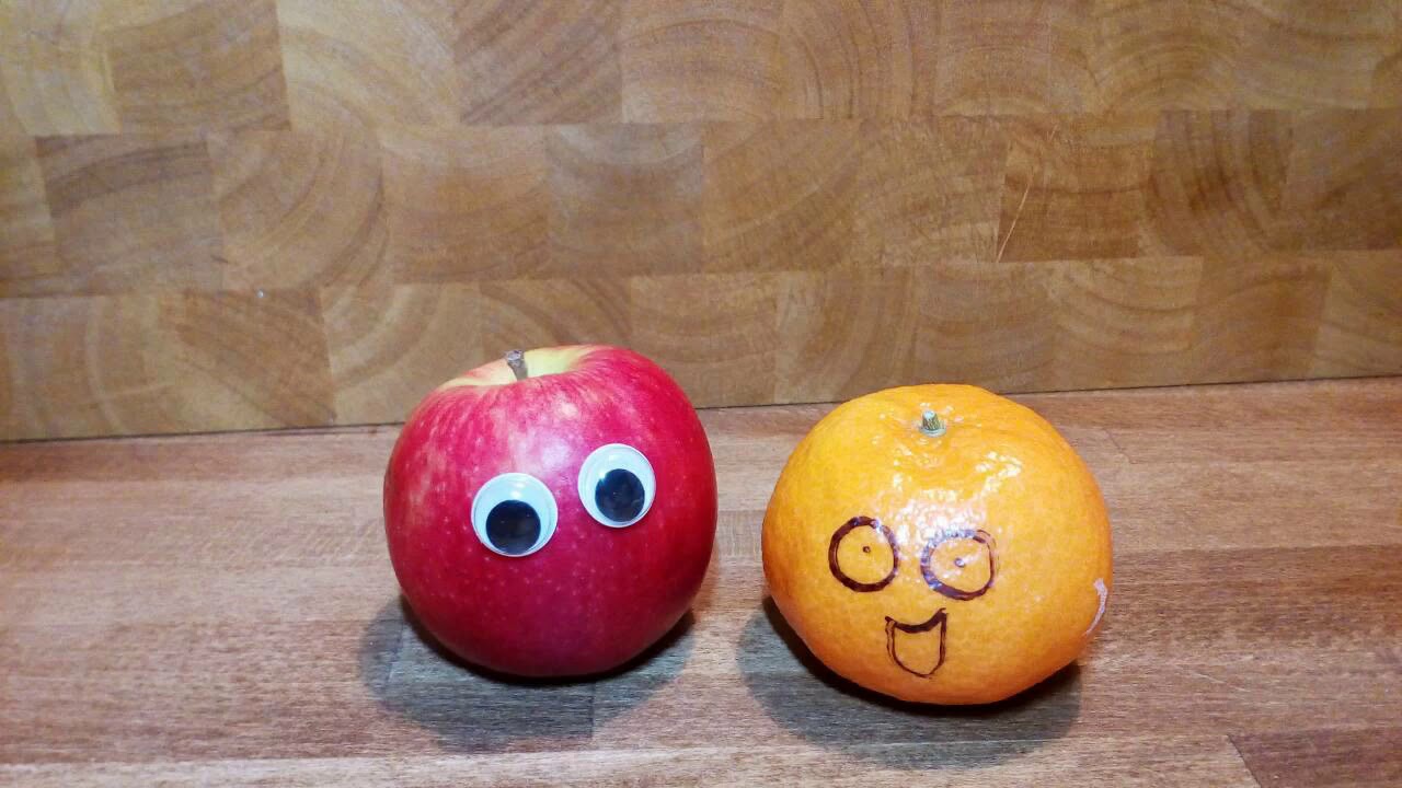 stop motion animation - fruit - YouTube