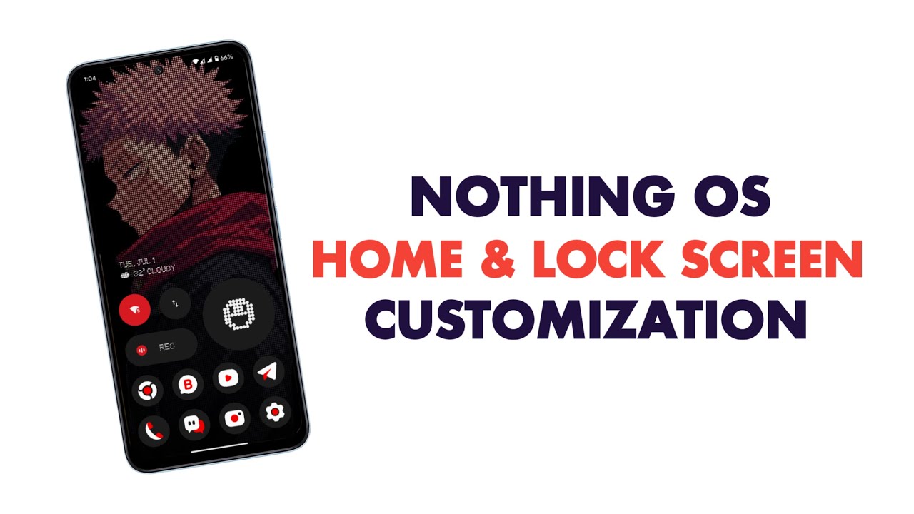 Nothing OS Customization Tips for Home & Lock Screen 🔥📱 - YouTube