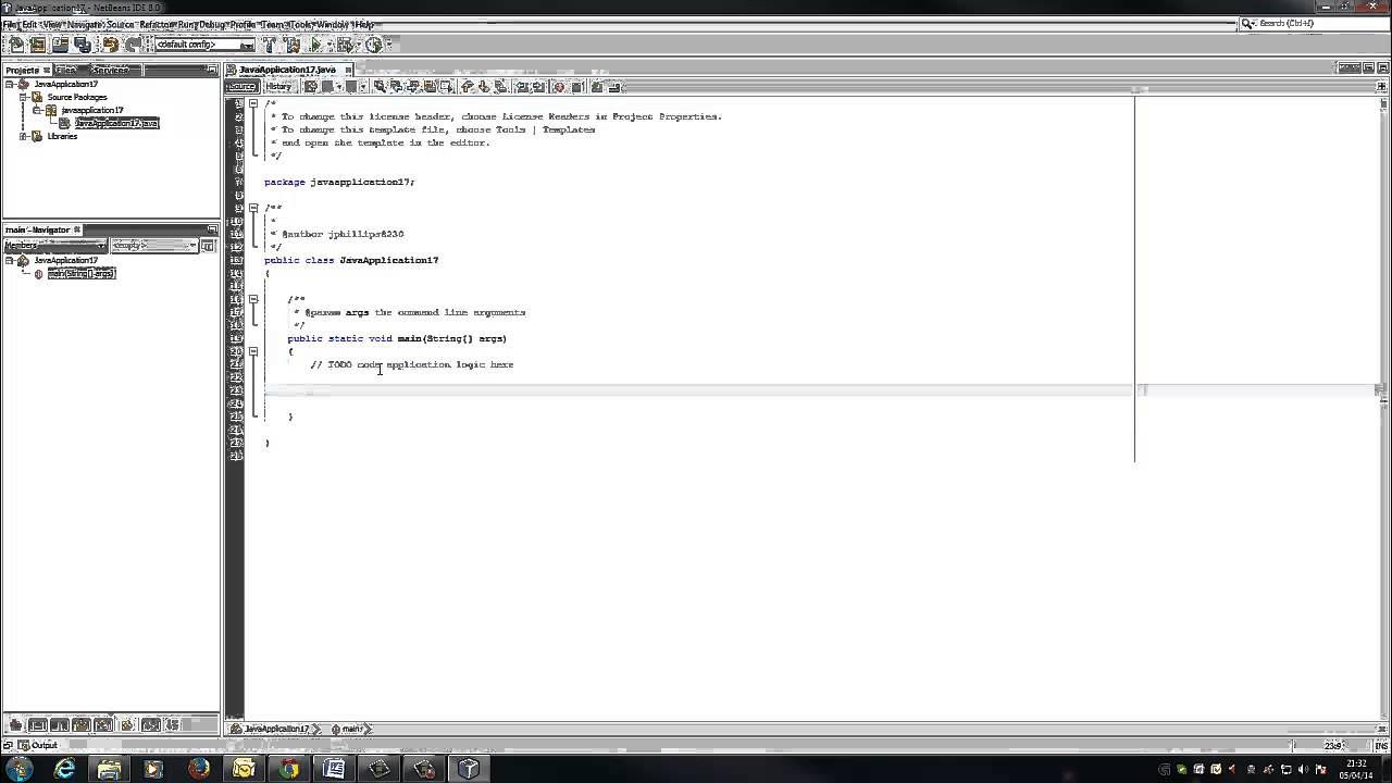 Saving with Netbeans - YouTube