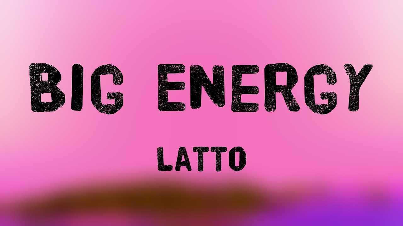 Big Energy - Latto (Lyrics Video) 🌲 - YouTube