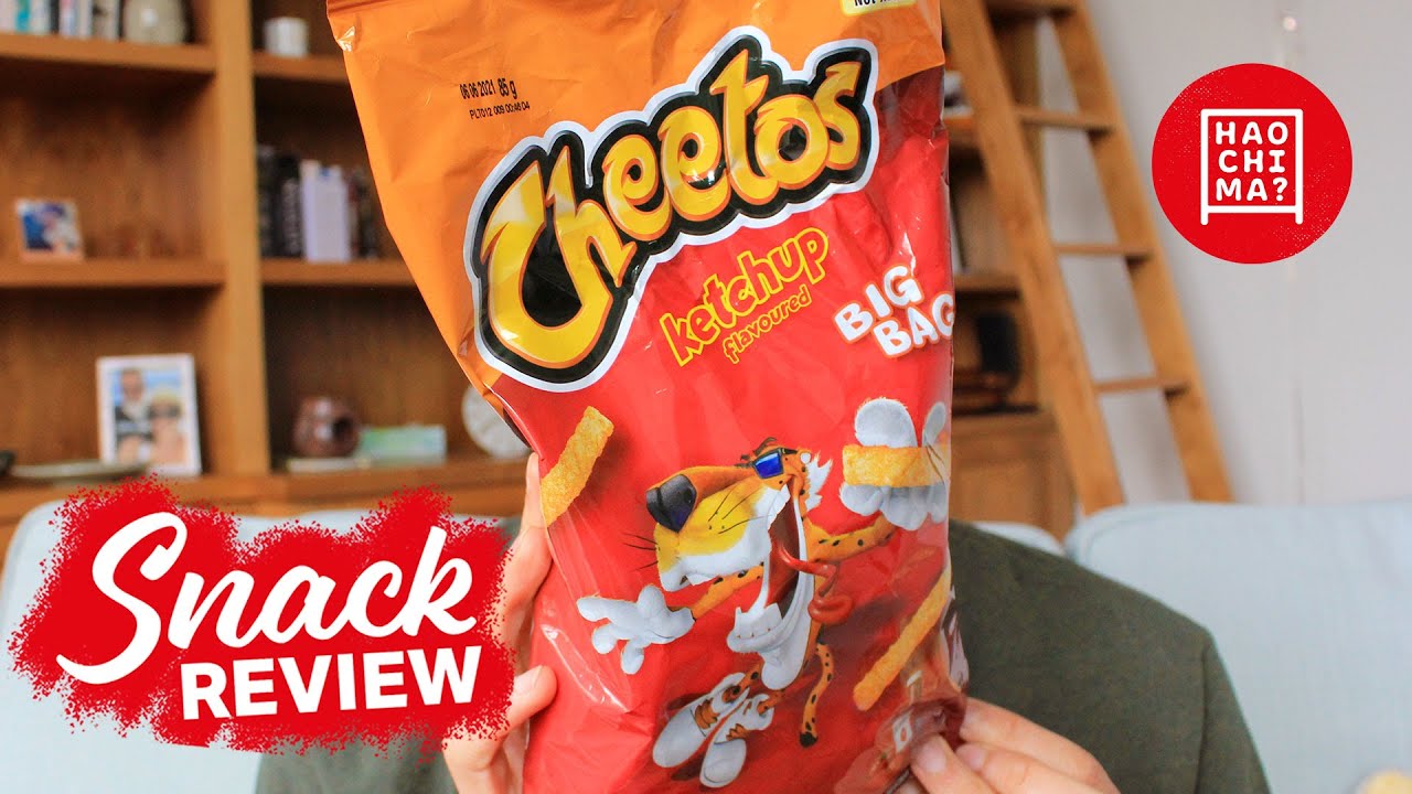 HCM Snack Review - Cheetos Ketchup Sticks - YouTube