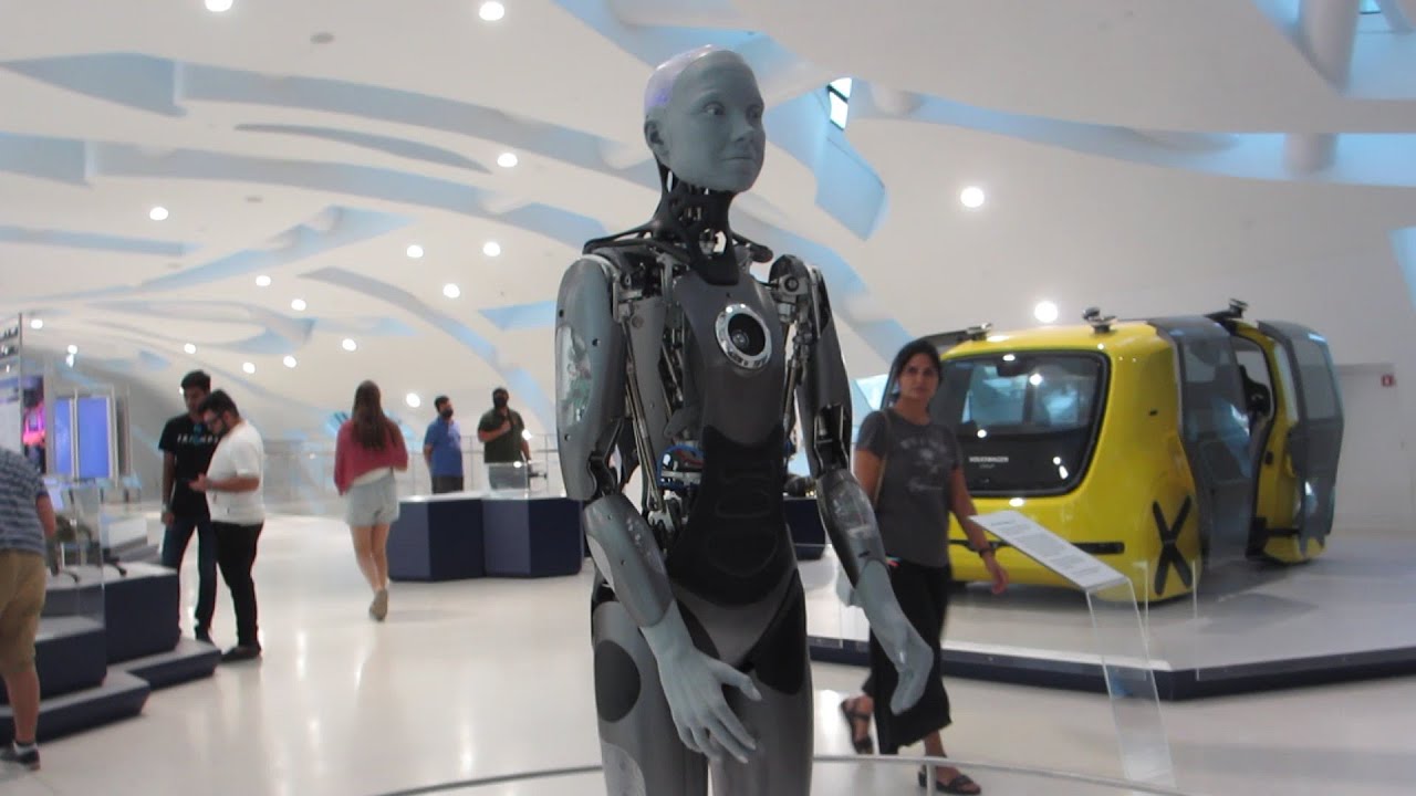 MUSEUM OF THE FUTURE - Ameca Humanoid Robot/ part4 - YouTube