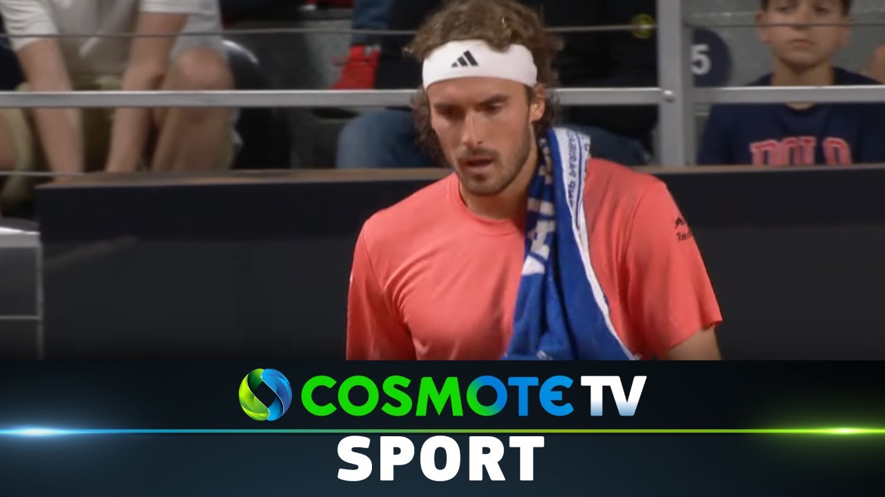 Τσιτσιπάς - Στρούφ 2 - 1 | Highlights - ATP Rome 2023/24 - 11/05/2024 ...