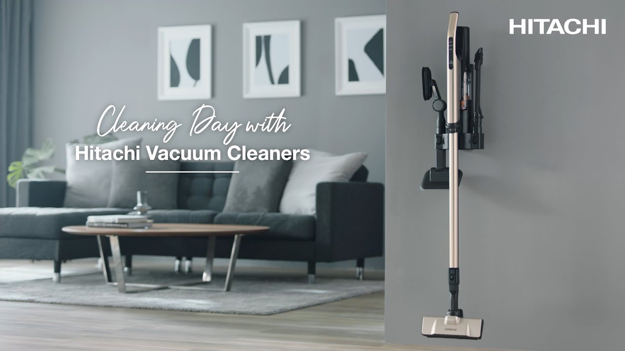 New Hitachi Vacuum Cleaner PV-XL2K & PV-XL1K Green LED & Effortless Cleaning - 30sec Hr - YouTube