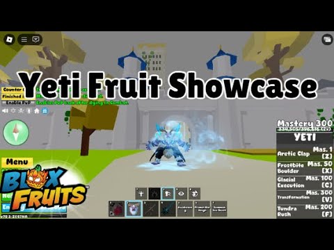 Yeti Fruit Showcase #dragon #yeti #bloxfruits #christmas #roblox - YouTube