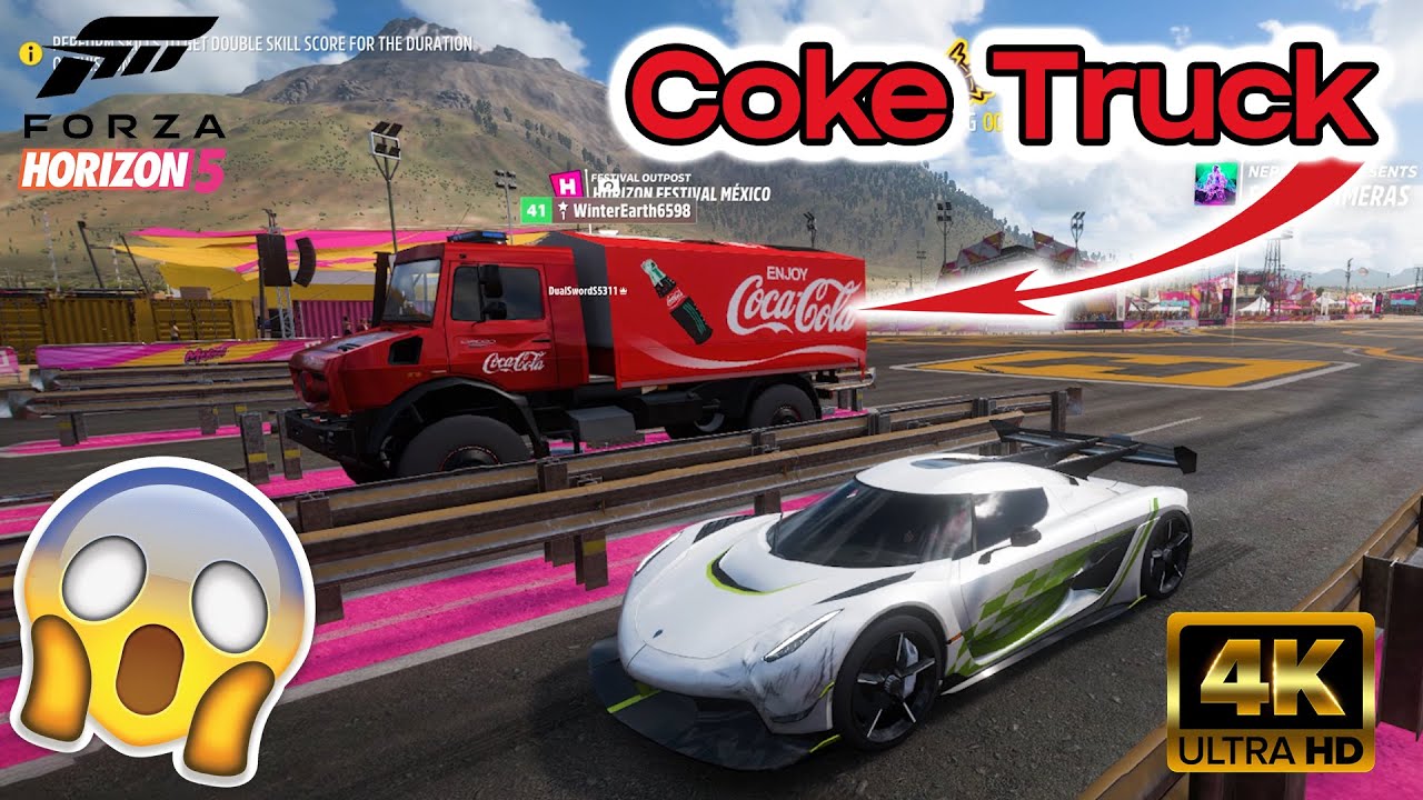 COKE TRUCK VS JESKO | FORZA HORIZON 5 | HorizonPlay - YouTube