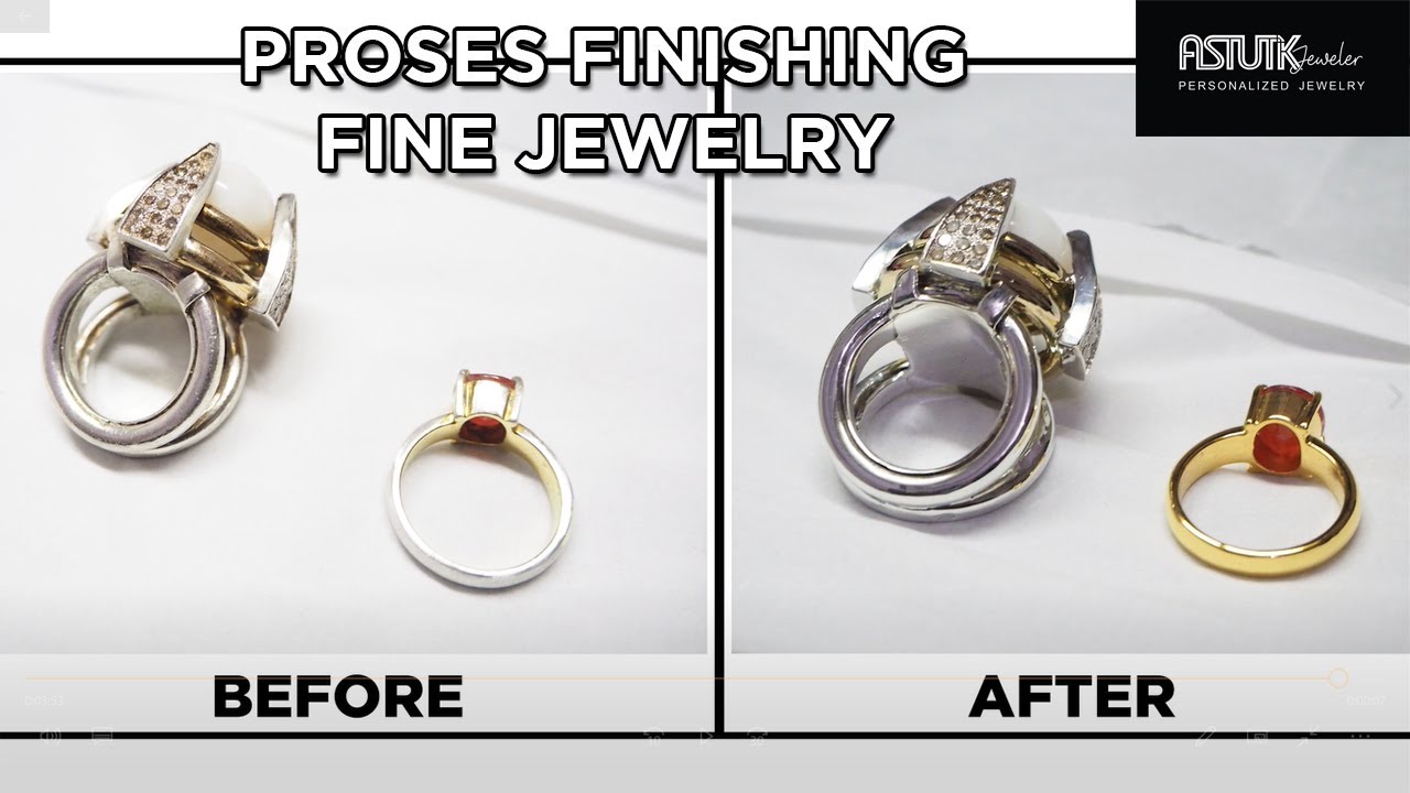 Proses Finishing Fine Jewelry - YouTube