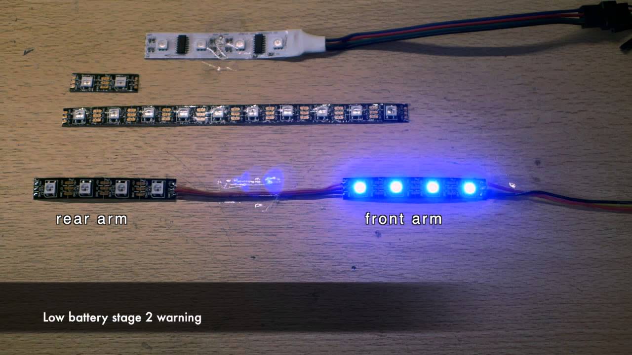 Mav2HoTT RGB LED pattern demo. - YouTube