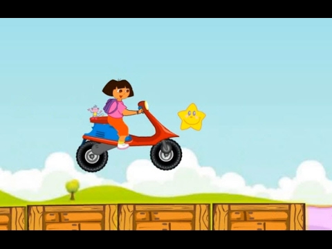 Dora The Explorer Bike Ride Game | Play Kids Games - YouTube