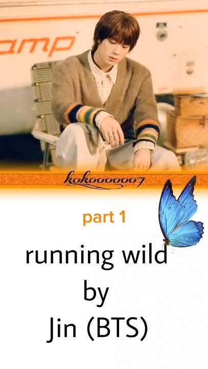 BTS jin Running wild easy lyrics _ Happy album #lyricvideo #btsshorts - YouTube