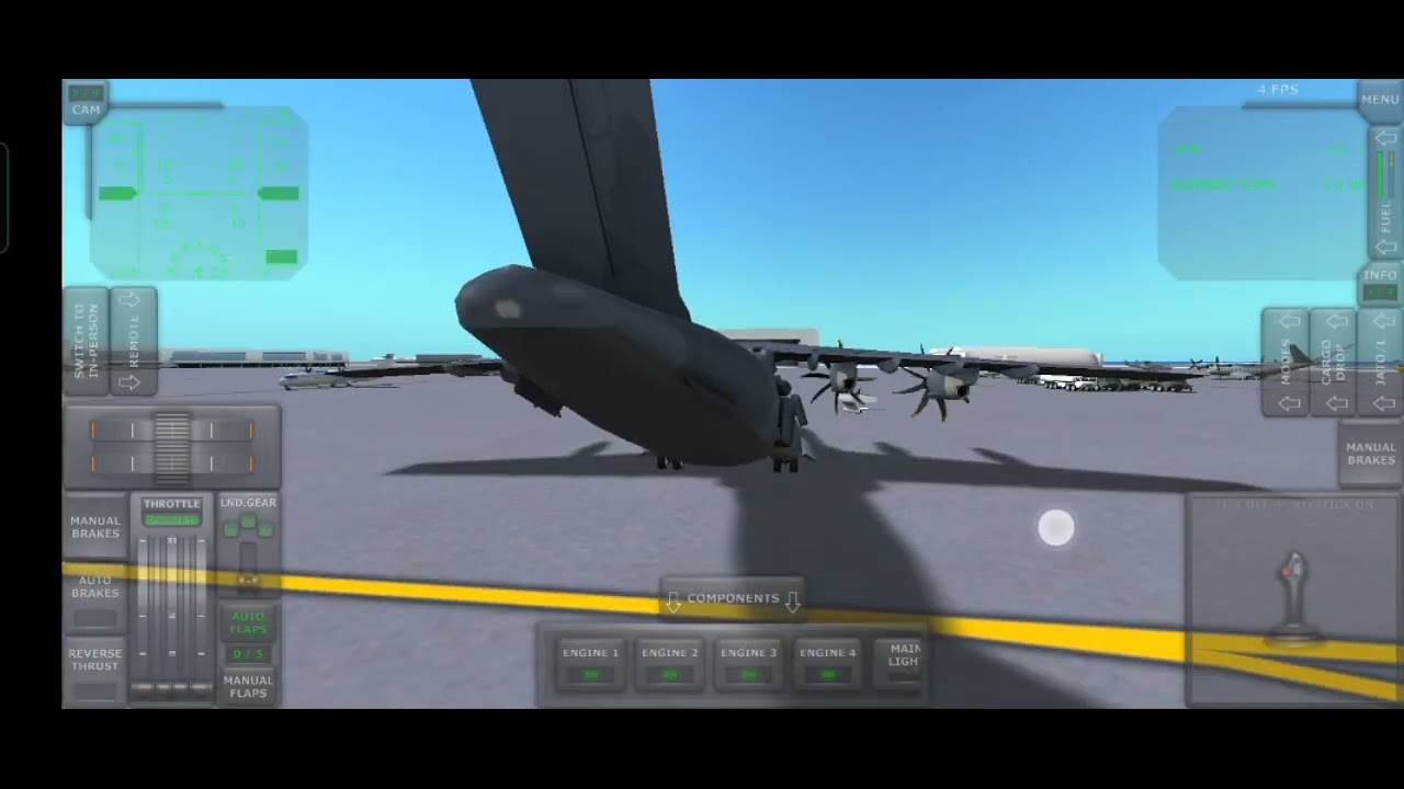 fitting into a ps-26 in to MC-400 turboprop flight simulator - YouTube