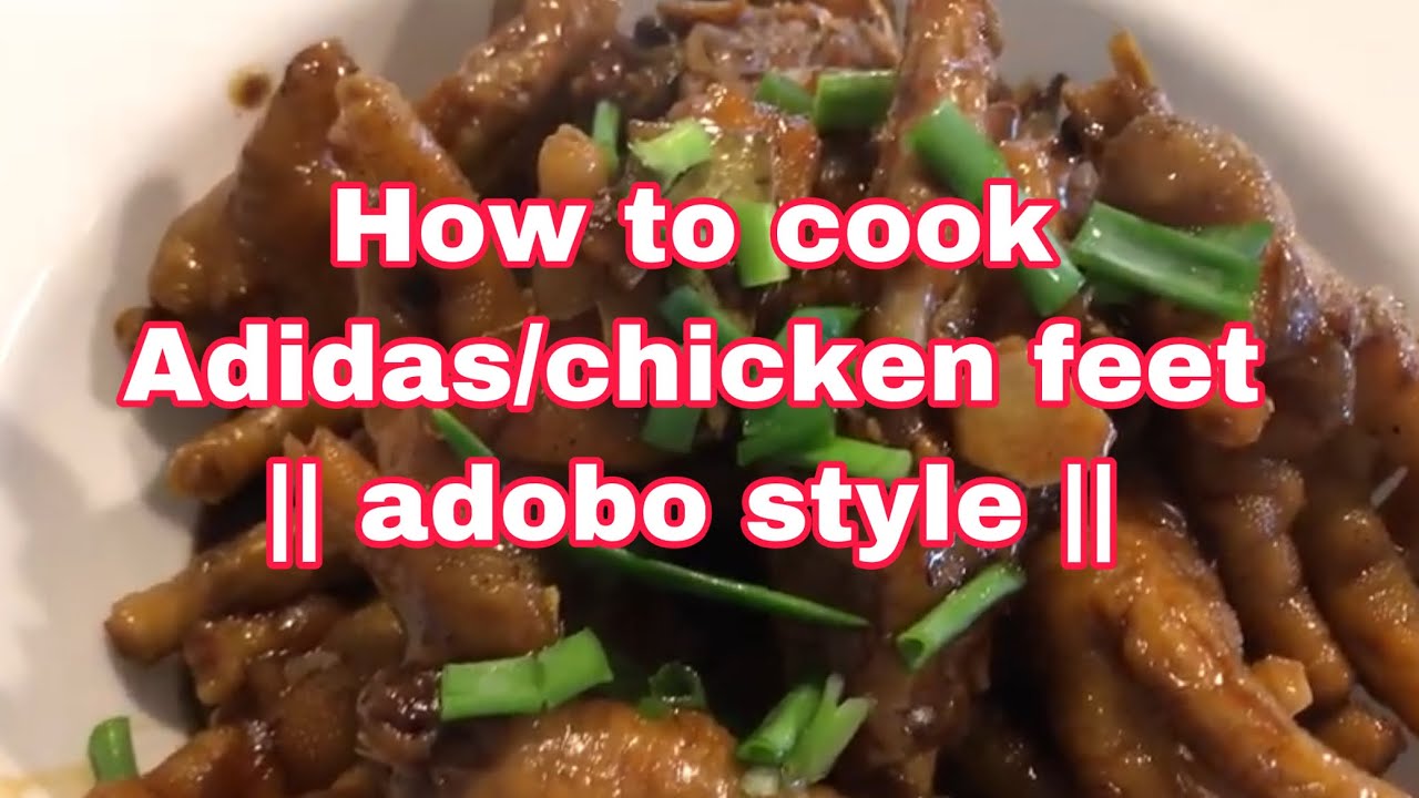 How to cook chicken feet // Adidas - YouTube
