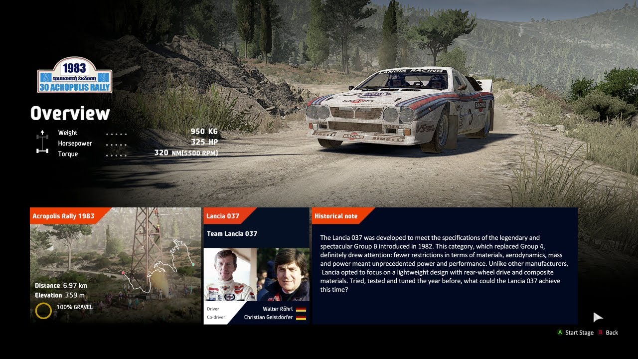 WRC 10 - 50th Anniversary Mode - Acropolis Rally 1983 - (Chase Camera ...