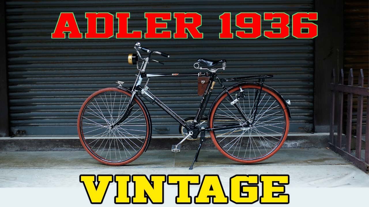 VINTAGE BICYCLE | ADLER 3G 1936 MODEL | RESTORATION | OLD CYCLE ...