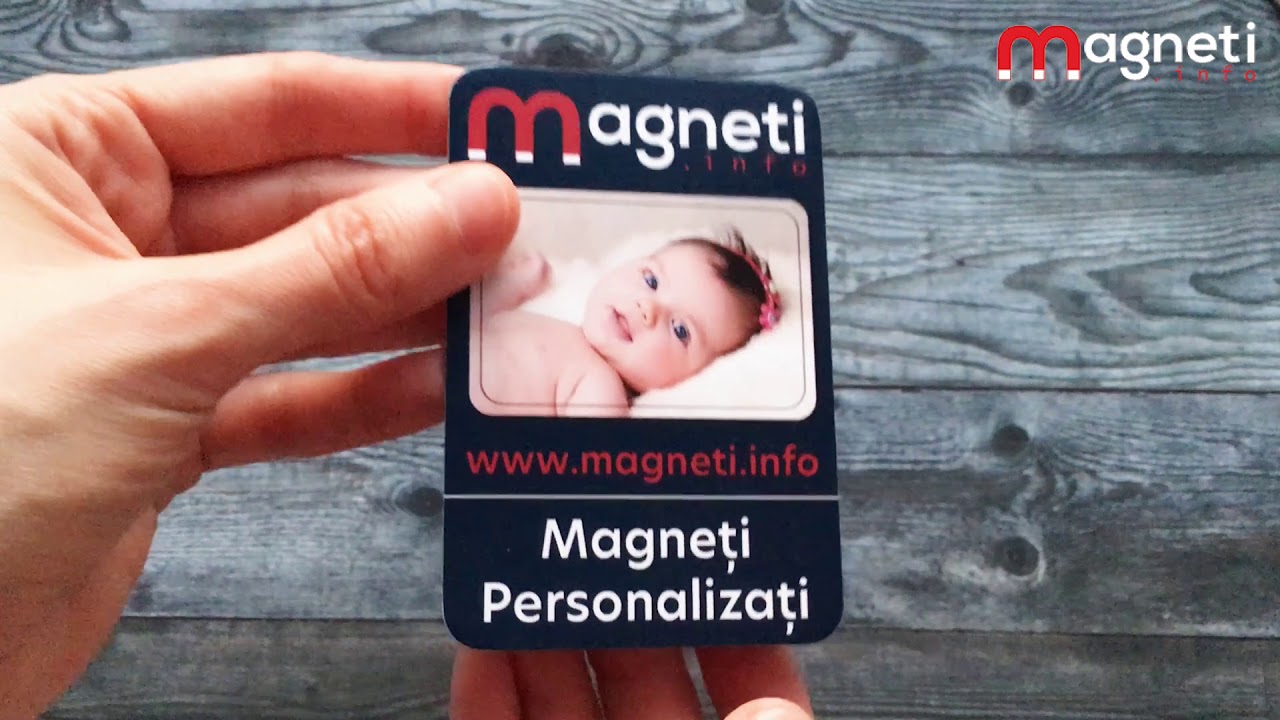 Magneti Personalizati - prezentare magnet cu colturi rotunjite si ...