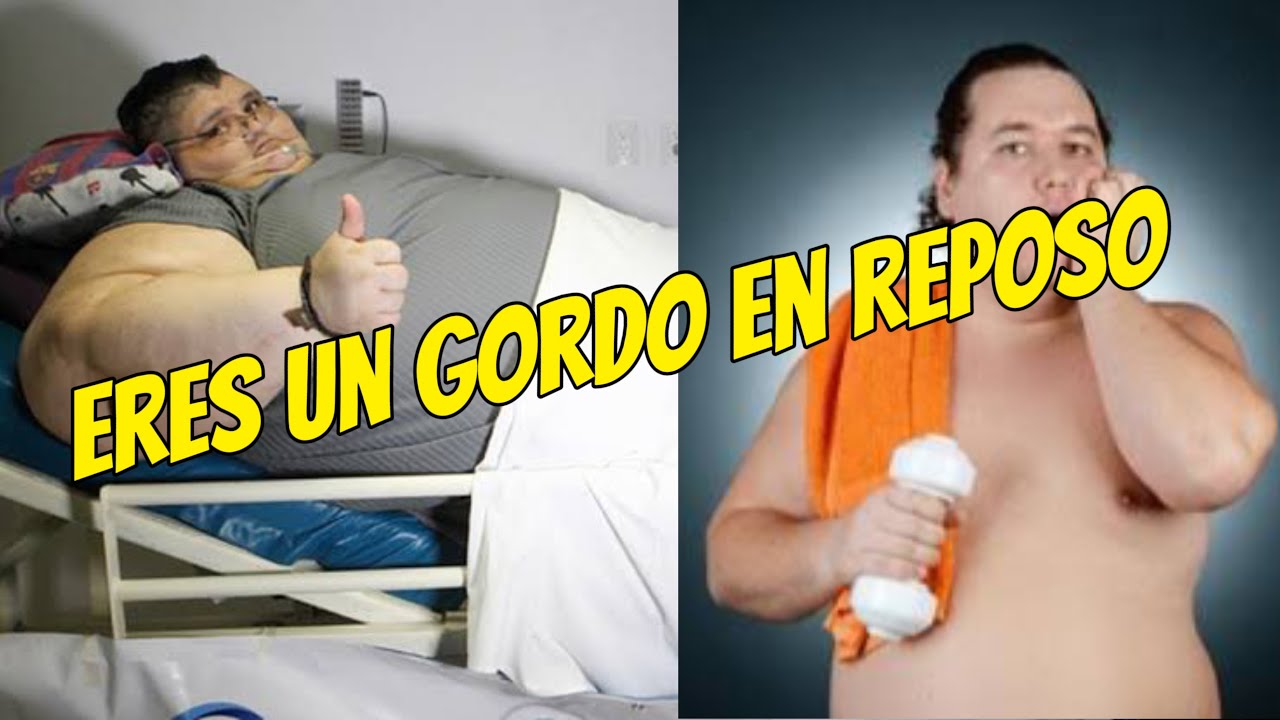Eres un gordo en reposo - YouTube