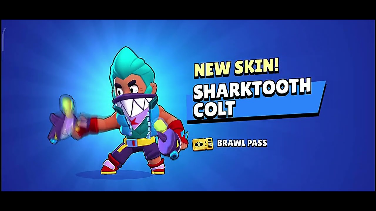 Buying sharktooth colt in brawl stars - YouTube