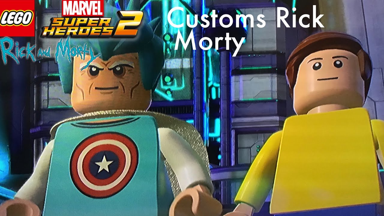 LEGO MARVEL SUPER HEROES 2 CUSTOMS - Rick en Morty (NO COMMENTARY ...