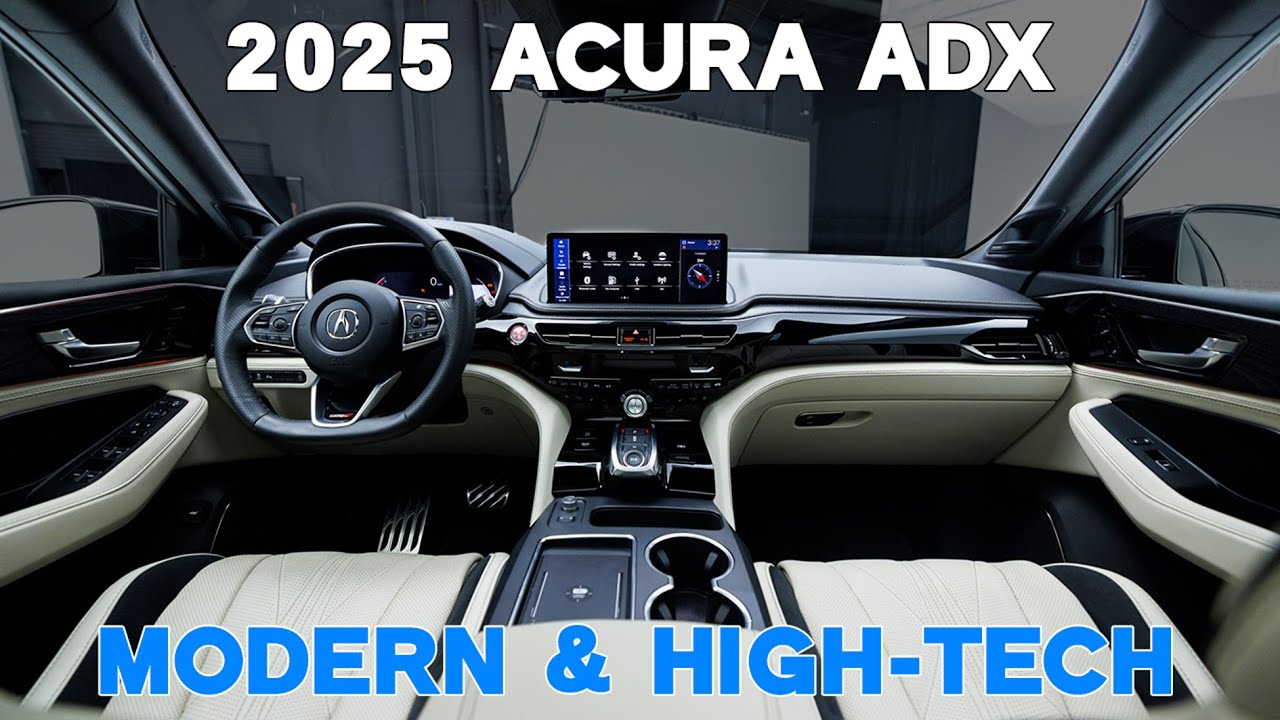 2025 Acura ADX Interior Review - YouTube