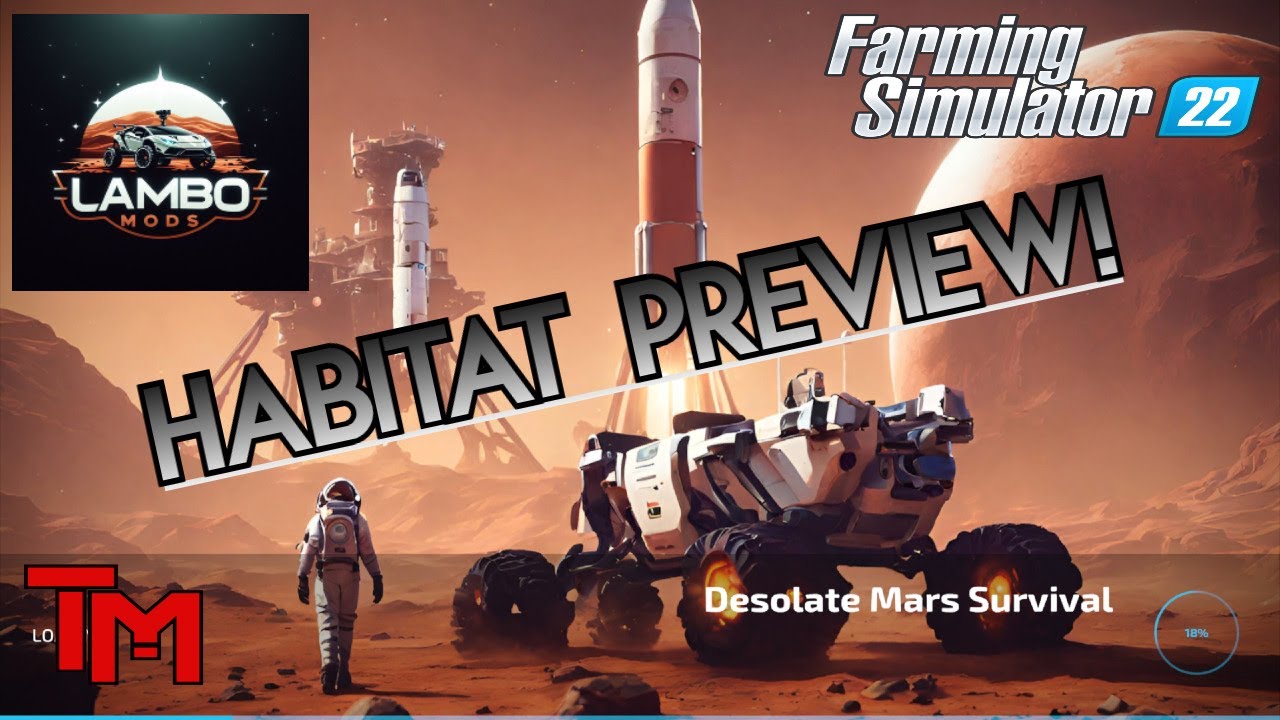 A very early look at some placeables for @LAMBOMODS upcoming Mars map ...