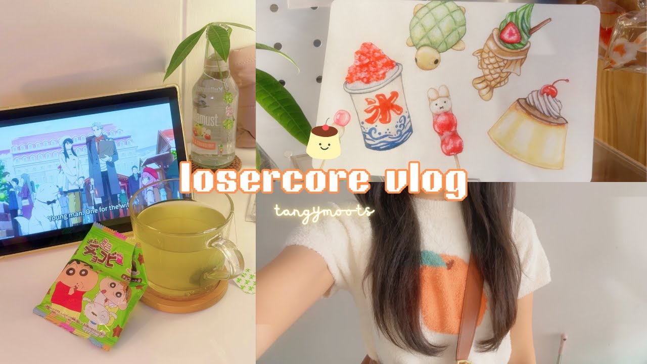 °ᡣ𐭩 .° LOSERCORE VLOG: heisei retro food illustration, ikea trip, spy x ...