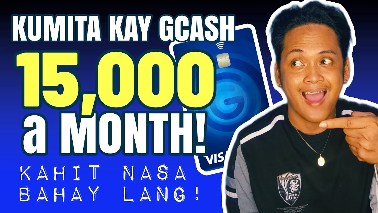 LEGIT! Kumita kay GCASH 15,000 a MONTH kahit nasa bahay lang! - YouTube