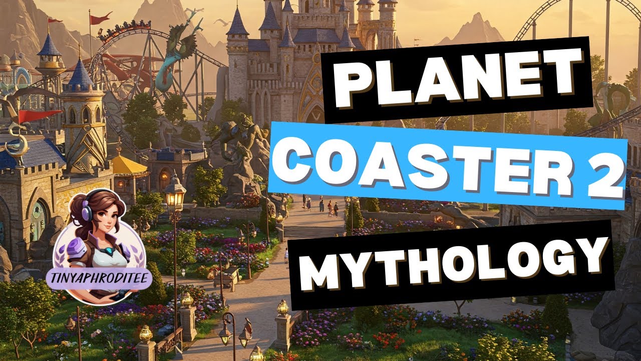 Building a Mythology Theme Park in Planet Coaster 2 - YouTube
