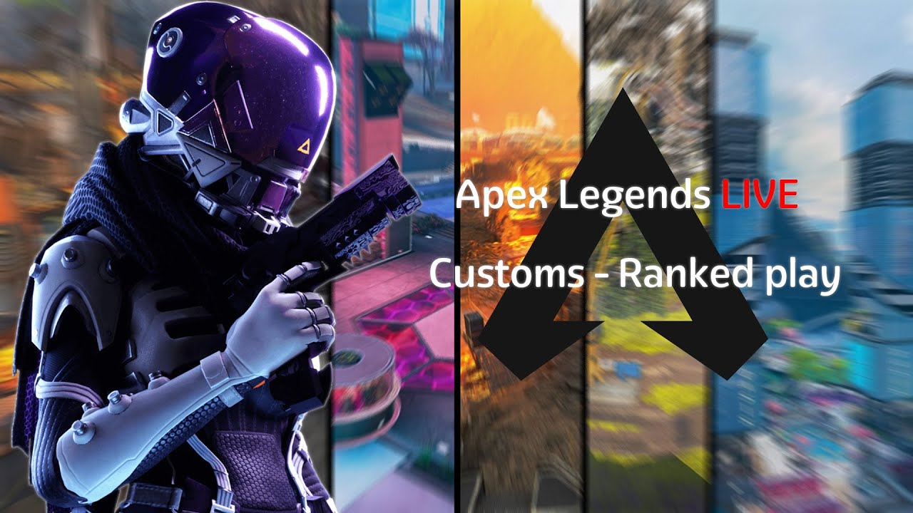 Apex Legends Live! - CUSTOMS - !JOIN - Season 16 - YouTube