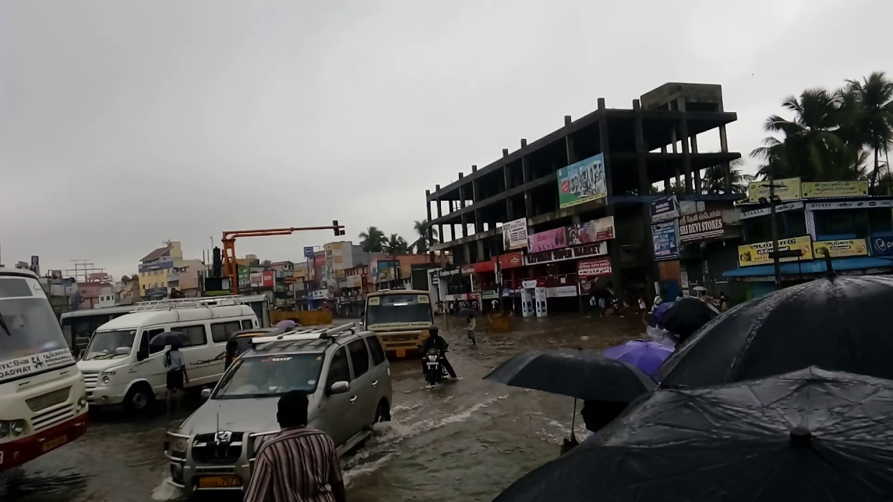 Unseen Chennai floods - Porur Signal - YouTube
