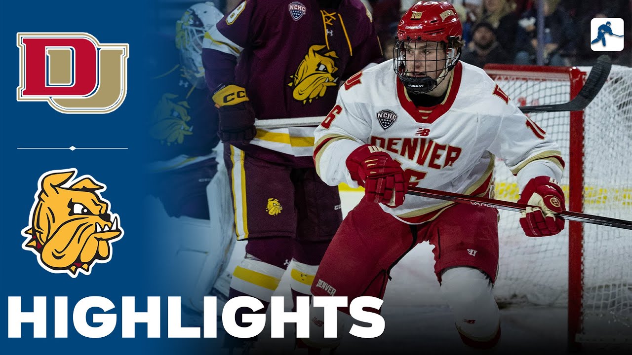 Denver vs Minnesota Duluth | NCAA College Hockey | Highlights - March ...