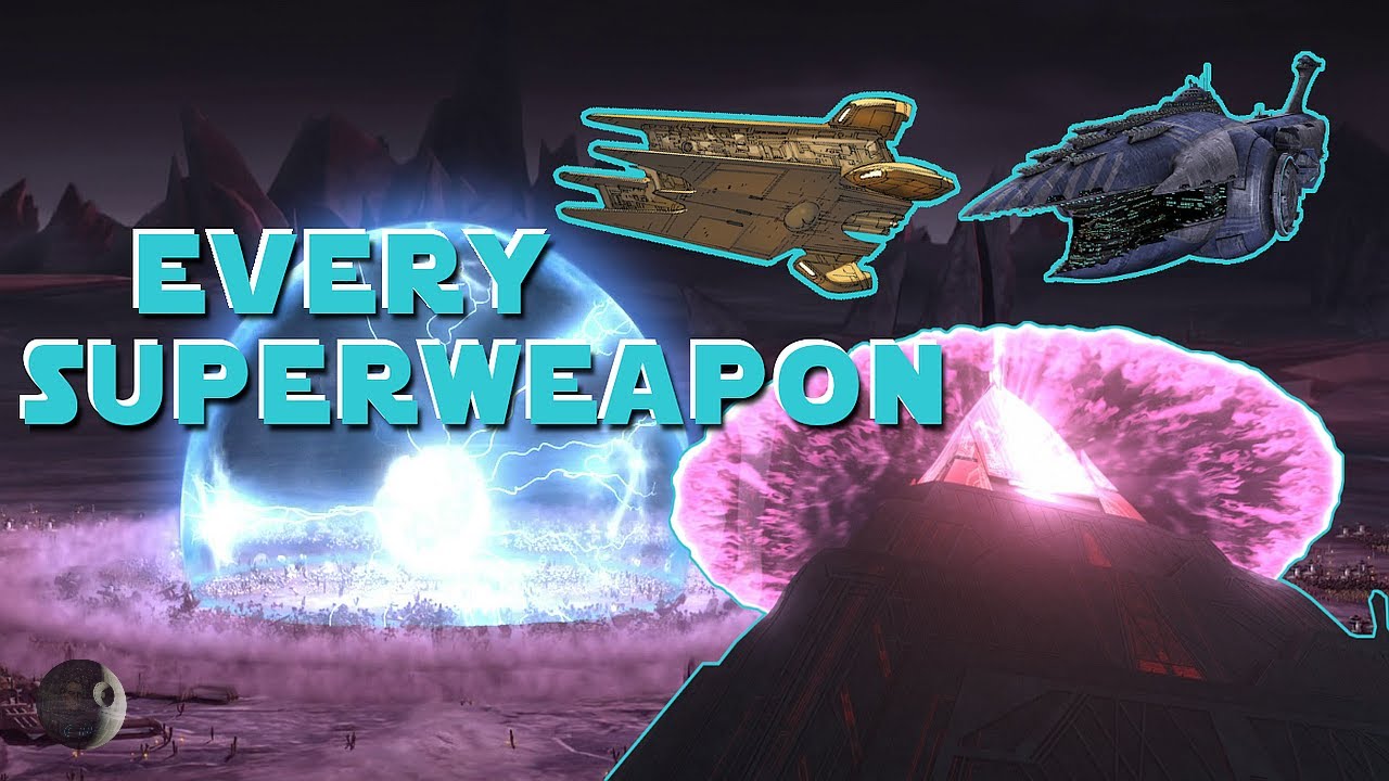 Every Superweapon | Star Wars Canon - YouTube