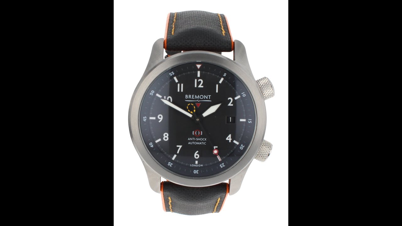 Bremont Martin Baker Pre Owned Watch Ref MB11-BK - YouTube