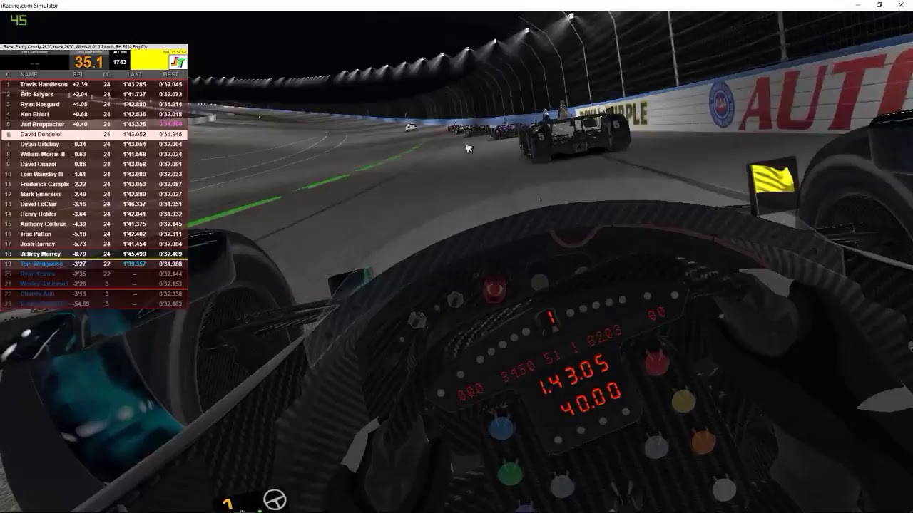 IndyCar Oval 60 Laps - YouTube