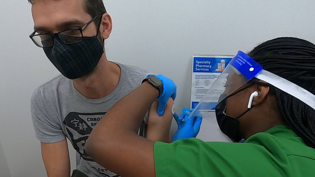 OUR EXPERIENCE WITH THE FIRST SHOT OF MODERNA VACCINE // MY HUSBAND'S ...
