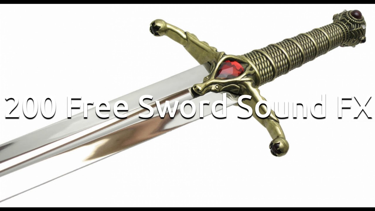 200 sword sound effects | 200 efectos de sonido de espada | 200種類の剣の効果音 ...