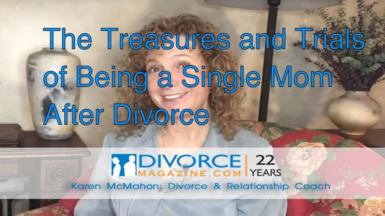 The Treasures and Trials of Being a Single Mom After Divorce - YouTube