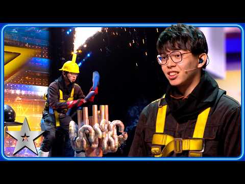 This act turns into a 'HUMAN FIREWORK'! | Auditions | BGT 2026