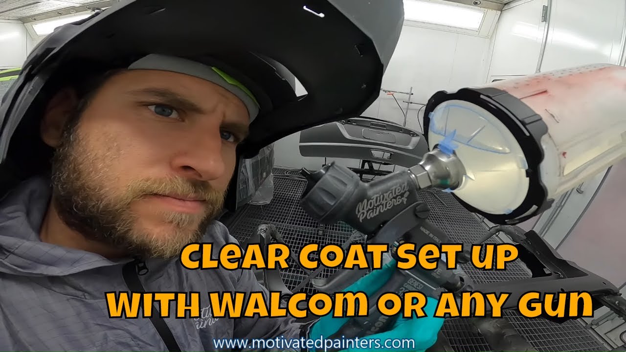 Clear gun Spraying Essentials! Motivated Painters - YouTube