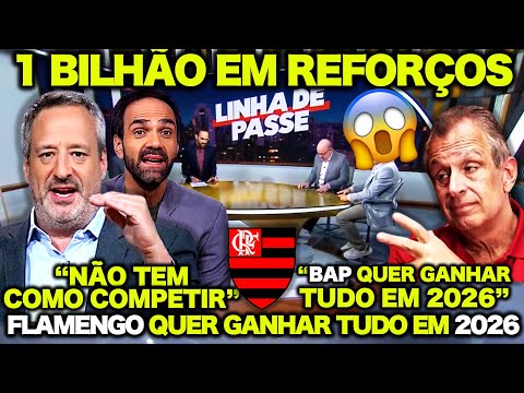 FLAMENGO VAI INVESTIR 1 BILHÃO em REFORÇOS para TEMPORADA 2026! IMPRENSA PAULISTA FICA EMBASBACADA