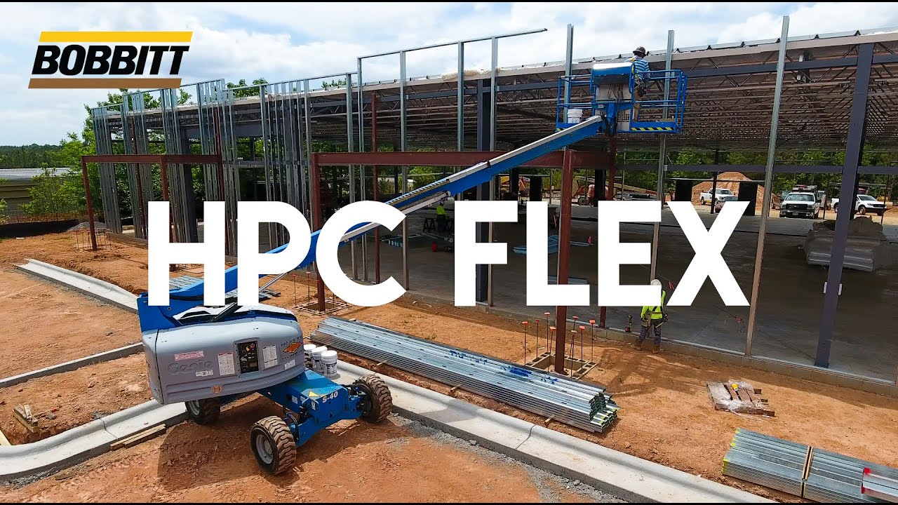 In Progress: HPC Flex Building - Roof Installation - YouTube
