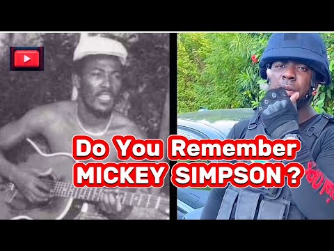 MICKEY SIMPSON was an outstanding Reggae singer who was MvRD3RED In a ...