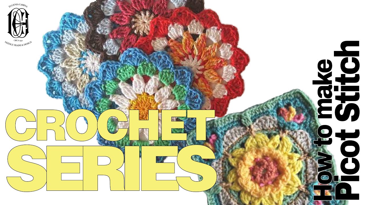How to make picot stitch in crochet | Vertical Video - YouTube