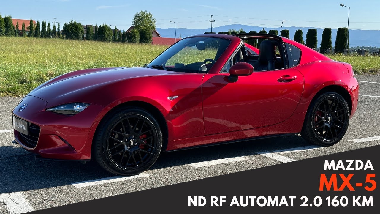 Mazda MX-5 ND RF 2017 2.0 160KM Automat- Presentation & POV Drive - YouTube