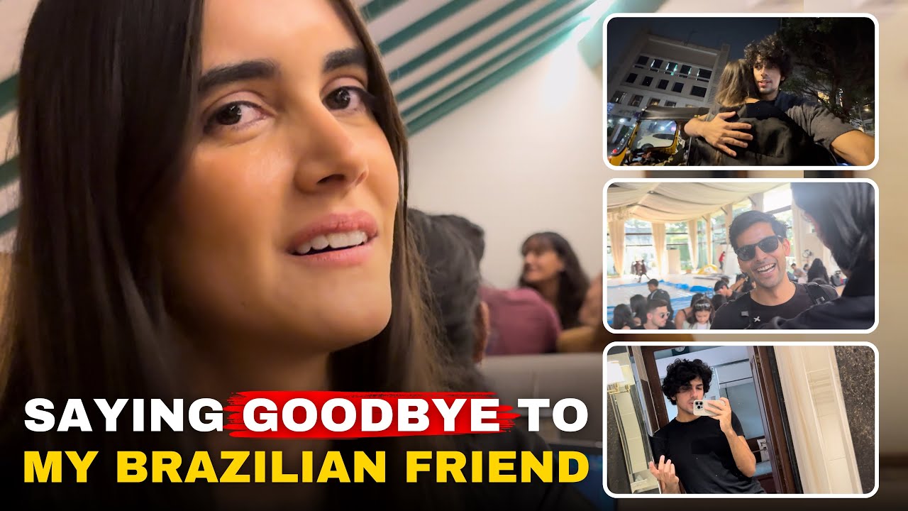 Saying Goodbye to My Brazilian Friend, Next Stop: Delhi ️ - YouTube
