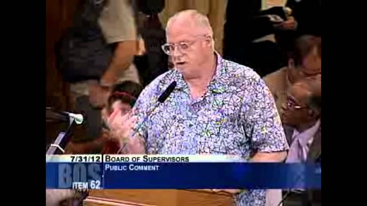 Paul Currier: 'Folks, we'e got a racketeering problem in SF, it is ...