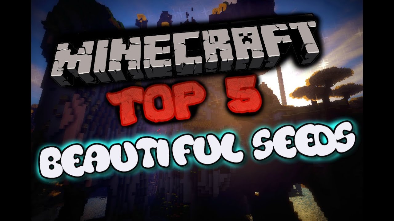 TOP 5 BEAUTIFUL Minecraft Seeds- Amazing minecraft seeds for 1.8, 1.7 ...
