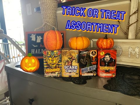 Trick Or Treat Assortment By Outlaw Pyro Fireworks - YouTube