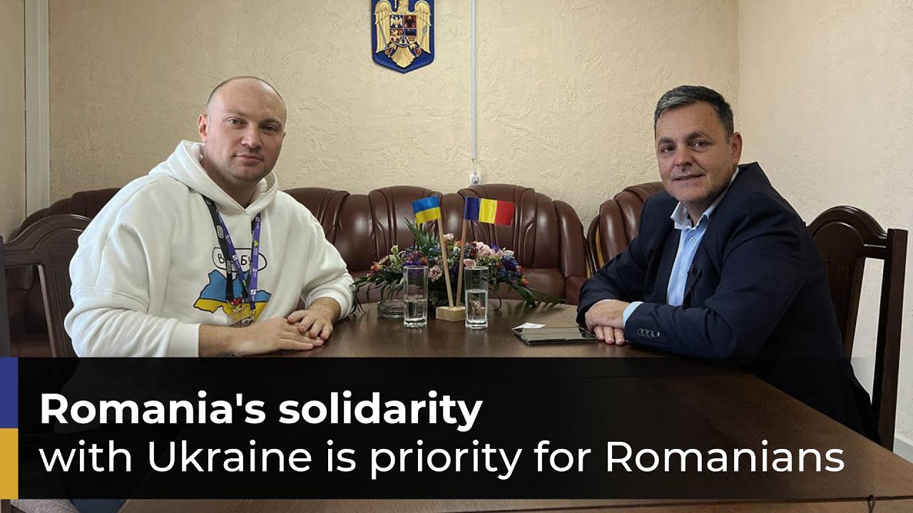 Romania's solidarity with Ukraine is priority for Romanians - YouTube