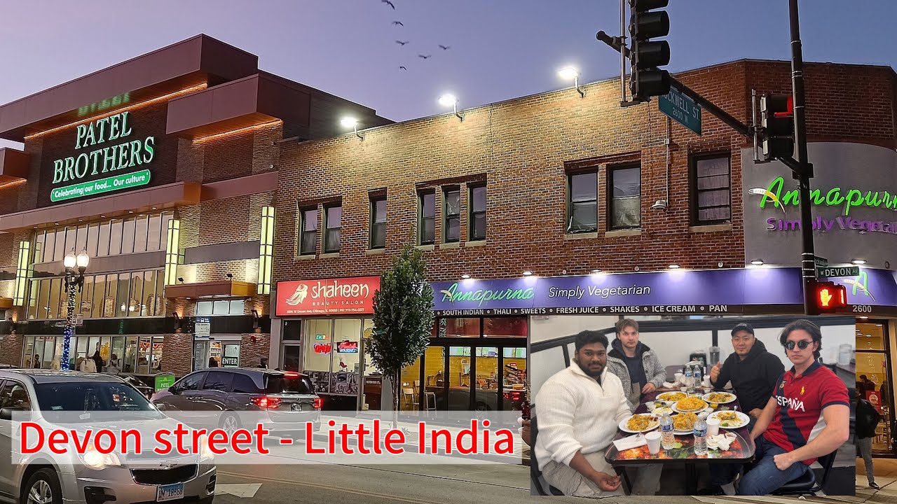 Devon Street,Chicago | Little India - YouTube